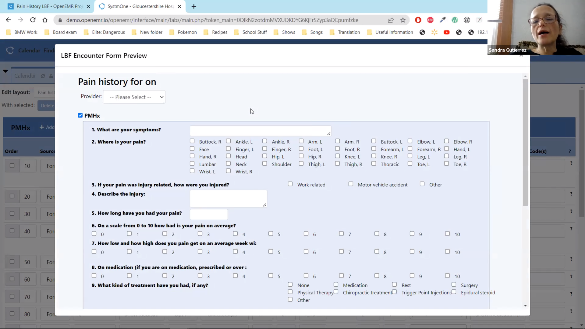 Customizing Openemr For Your Practice Using Layout Based Forms 1006
